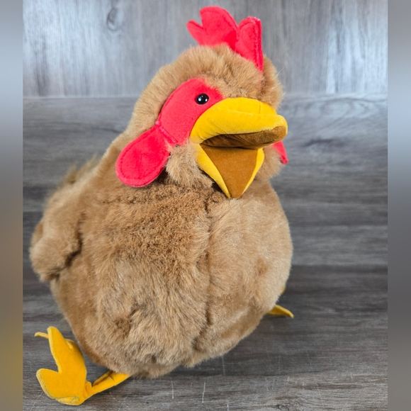 Folkmanis Puppets | Toys | Folkmanis Red Hen Puppet Plush Comb Brown ...